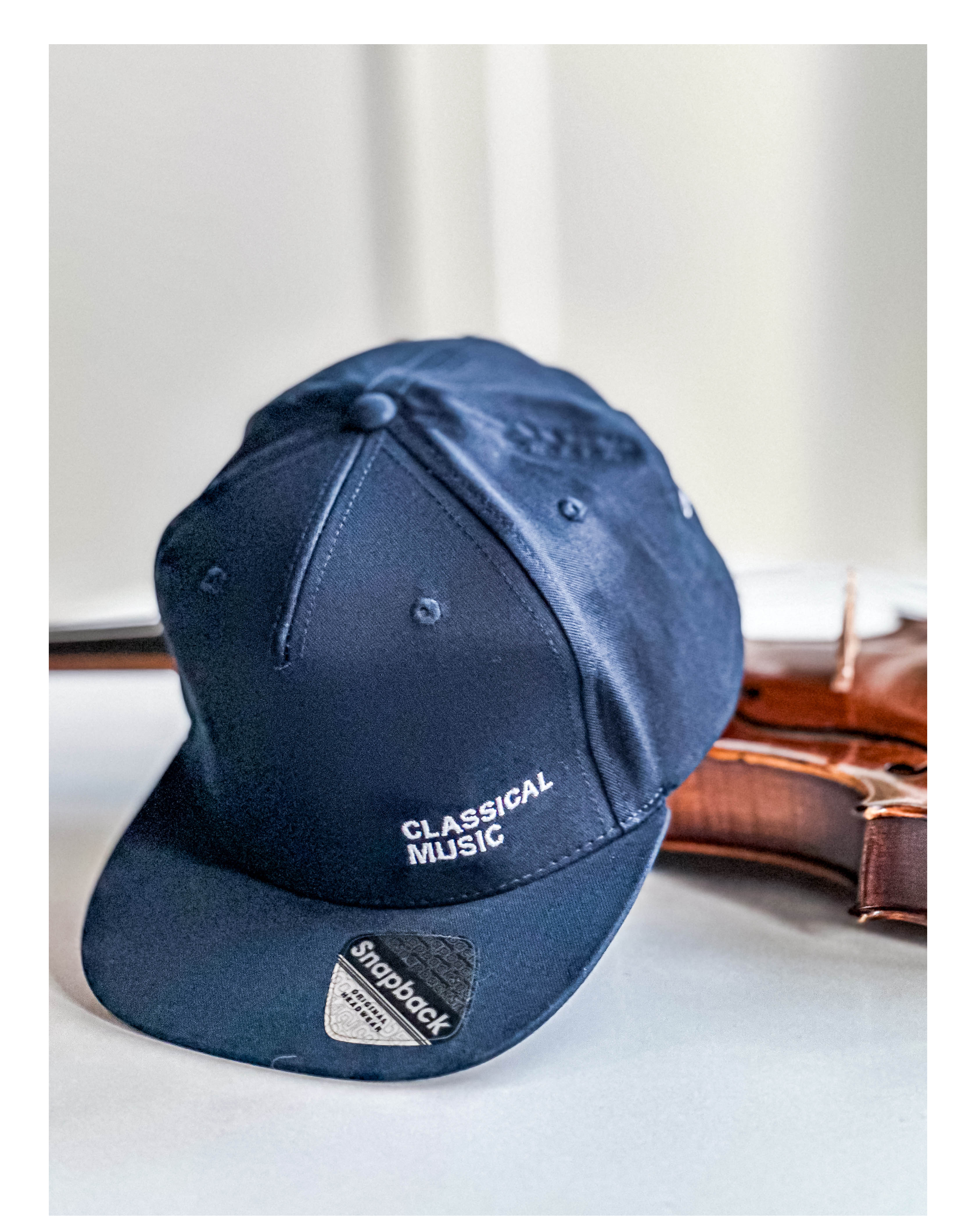 Cap "Classical Music" - Snapback – The Conrad Goetz Original Brand Studio